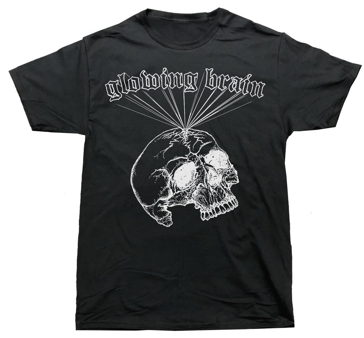 BIG SKULL T-Shirt | GLOWING BRAIN