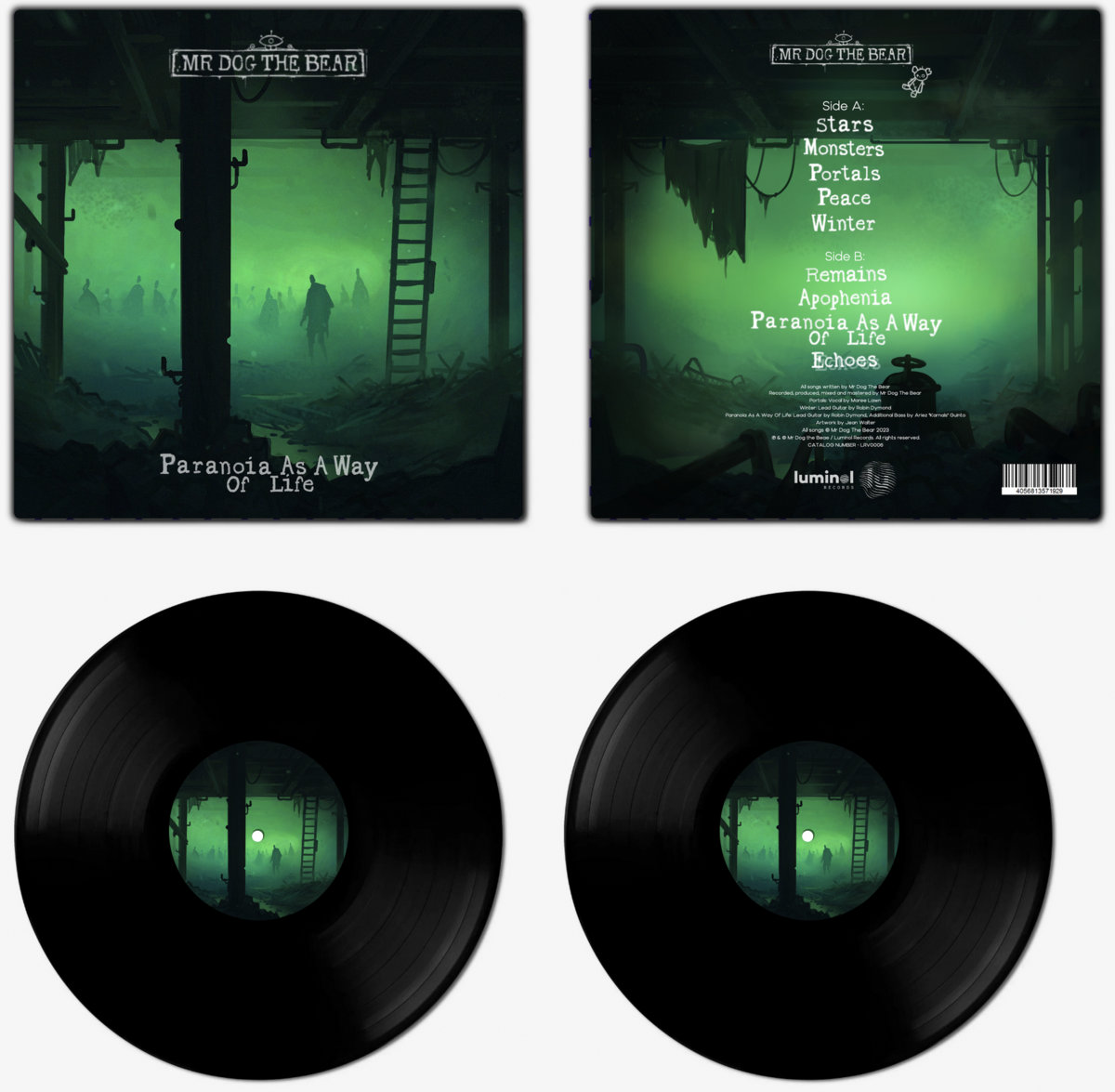 Paranoia As A Way Of Life (Album) | Mr Dog The Bear