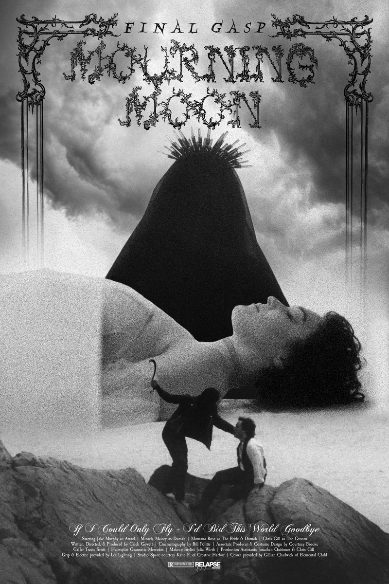 "Mourning Moon" Double Sided Theatrical Poster - 17"x11" | Final Gasp