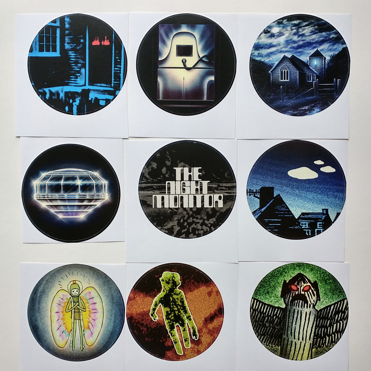 The Night Monitor - Sticker Set | The Night Monitor