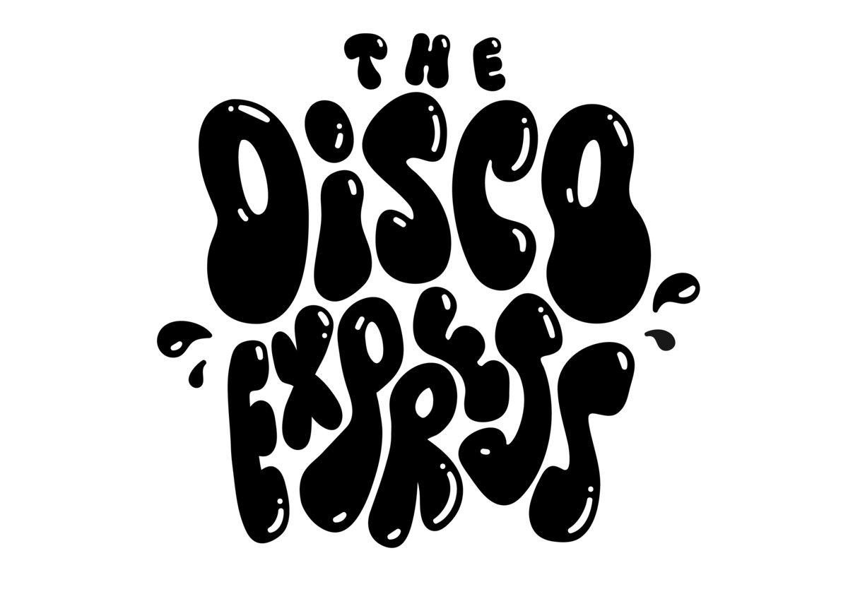 The Disco Express 'Drip Funk' Tee - Limited Edition, Purple on White ...