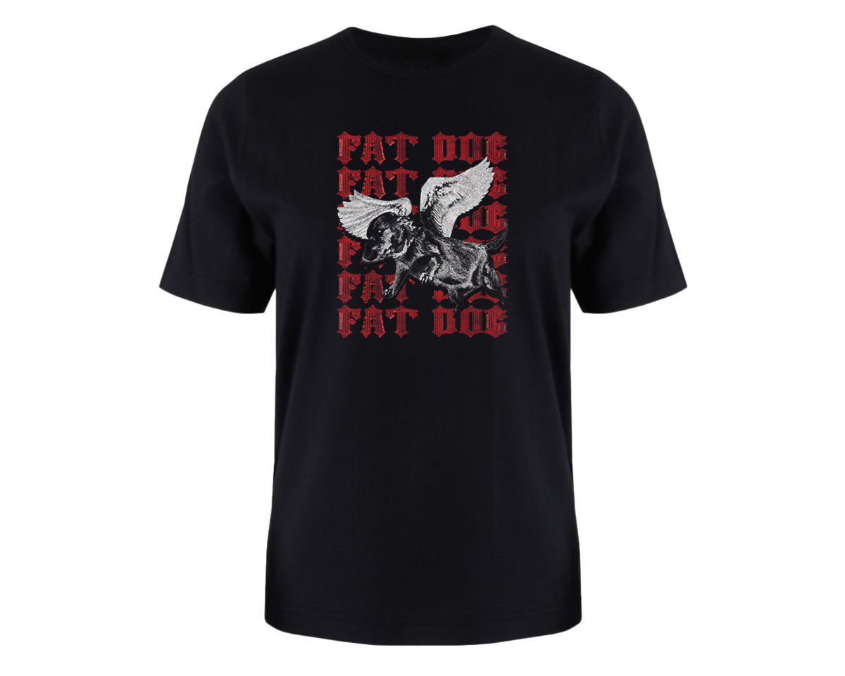 Flying Fat Dog T Shirt | Fat Dog
