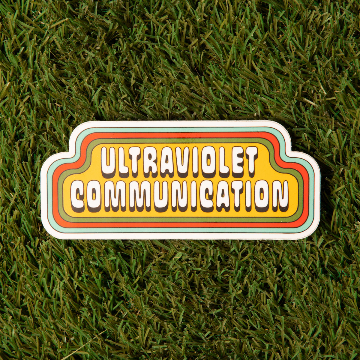 Ultraviolet Communication Sticker | Ultraviolet Communication