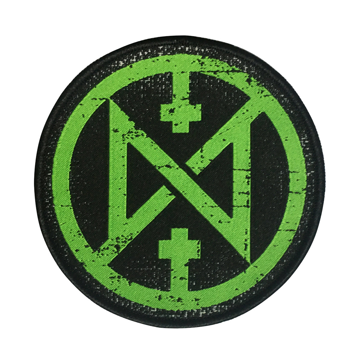 Night Demon - Green Sigil - Circle Patch | Night Demon