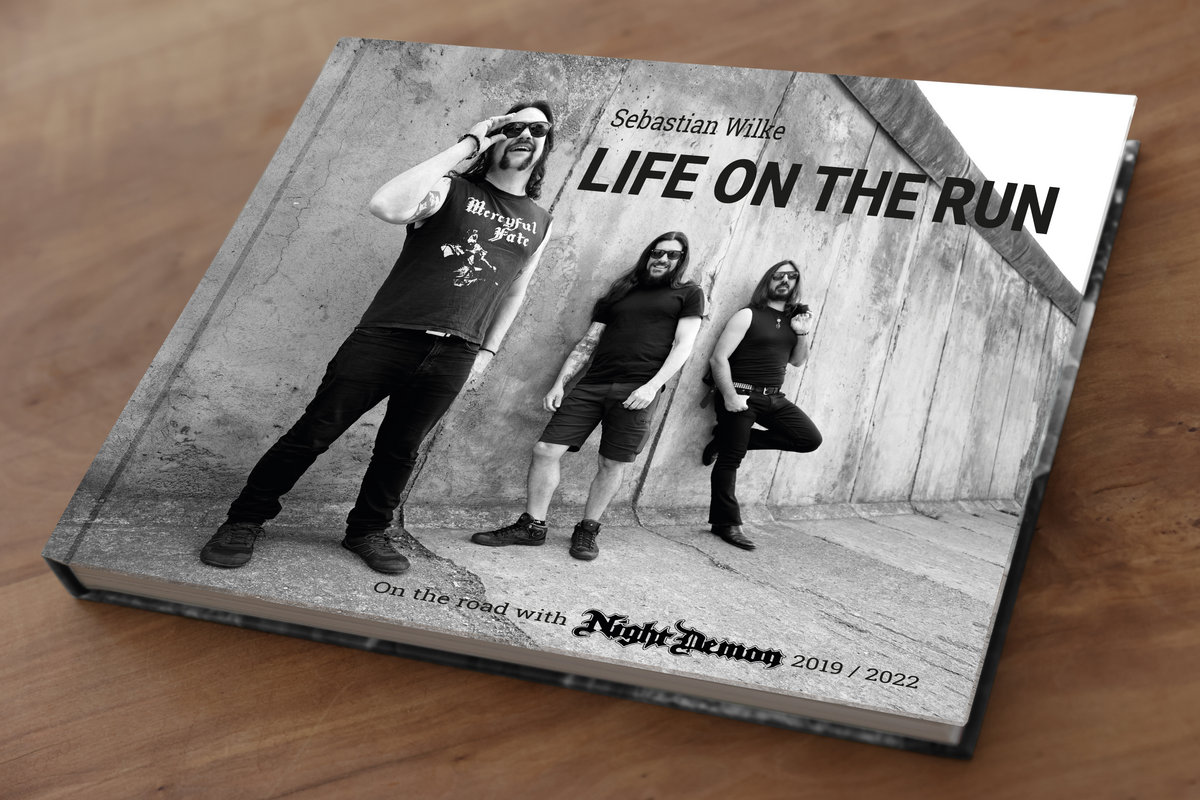 "Life on the Run" On the road with Night Demon 2019 & 2022 -Hardcover ...