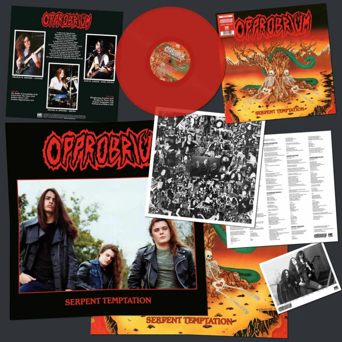 Serpent Temptation (Deluxe Reissue) [High Roller Records] | Opprobrium