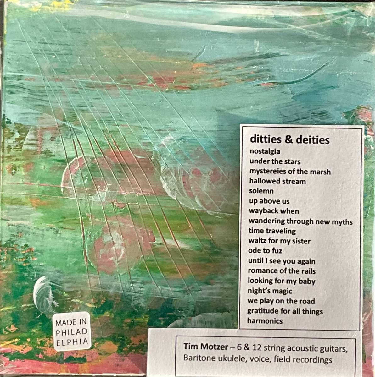 ditties & deities | Tim Motzer | Tim Motzer / 1k Recordings