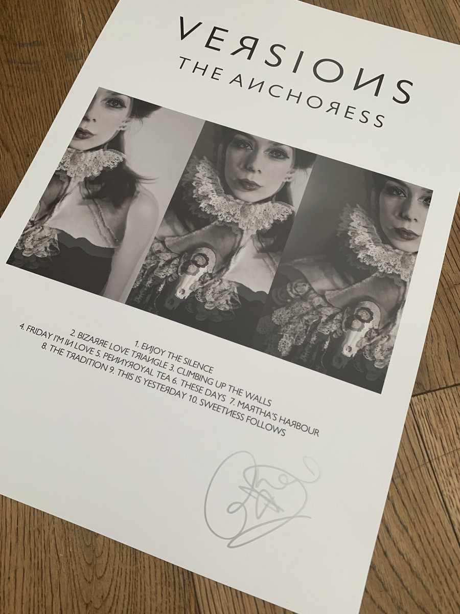 Signed 'Versions' A3 Art Print | The Anchoress