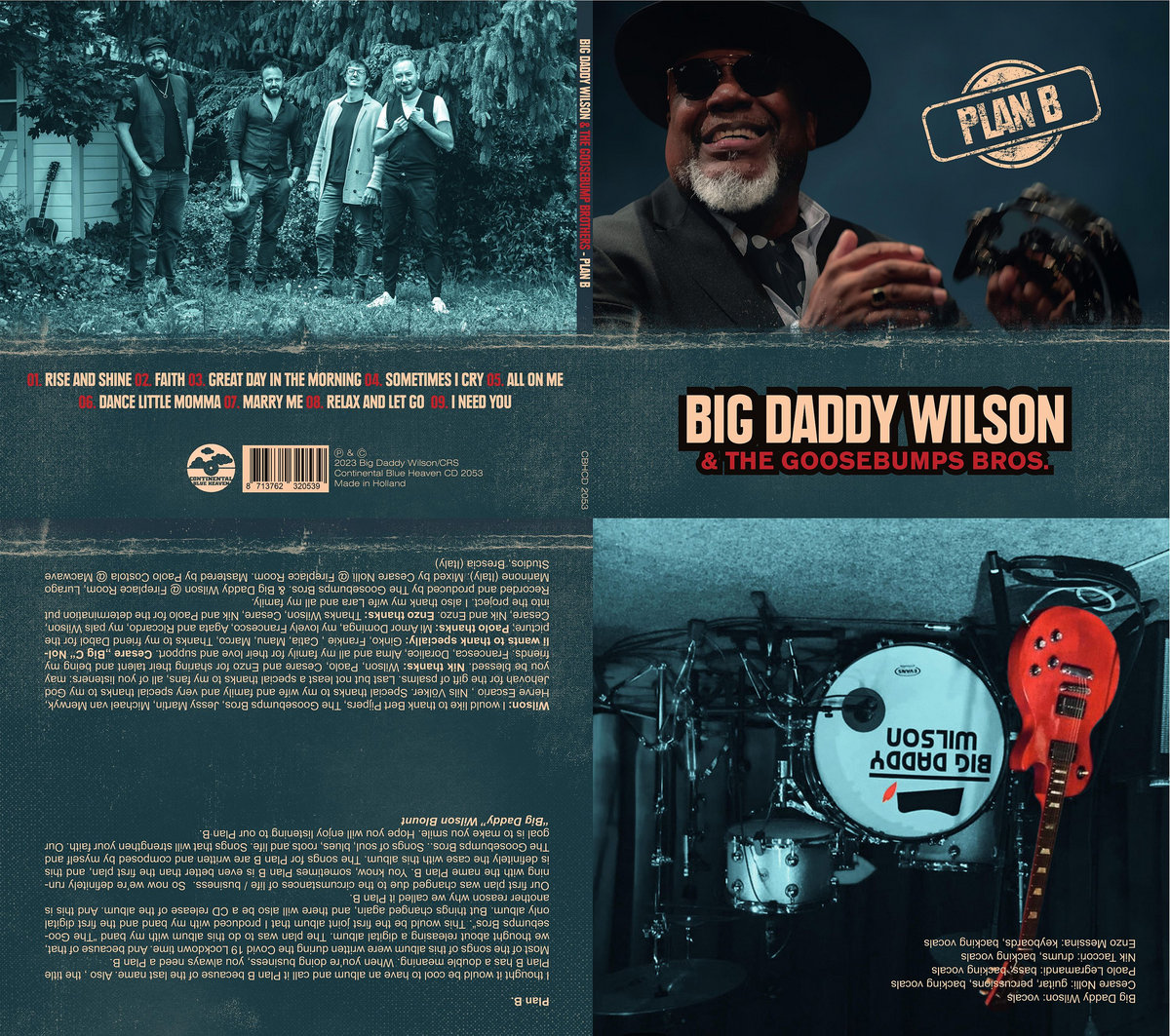 Plan B | Big Daddy Wilson & the Goosebumps Bros. | Continental Record ...