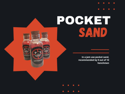 pocket sand | starkks