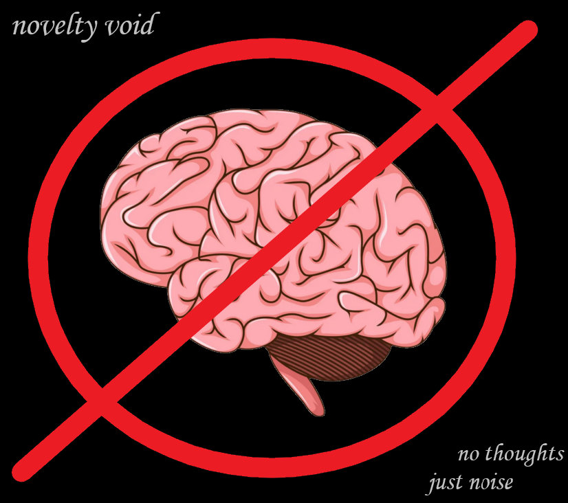 no brain time | novelty void