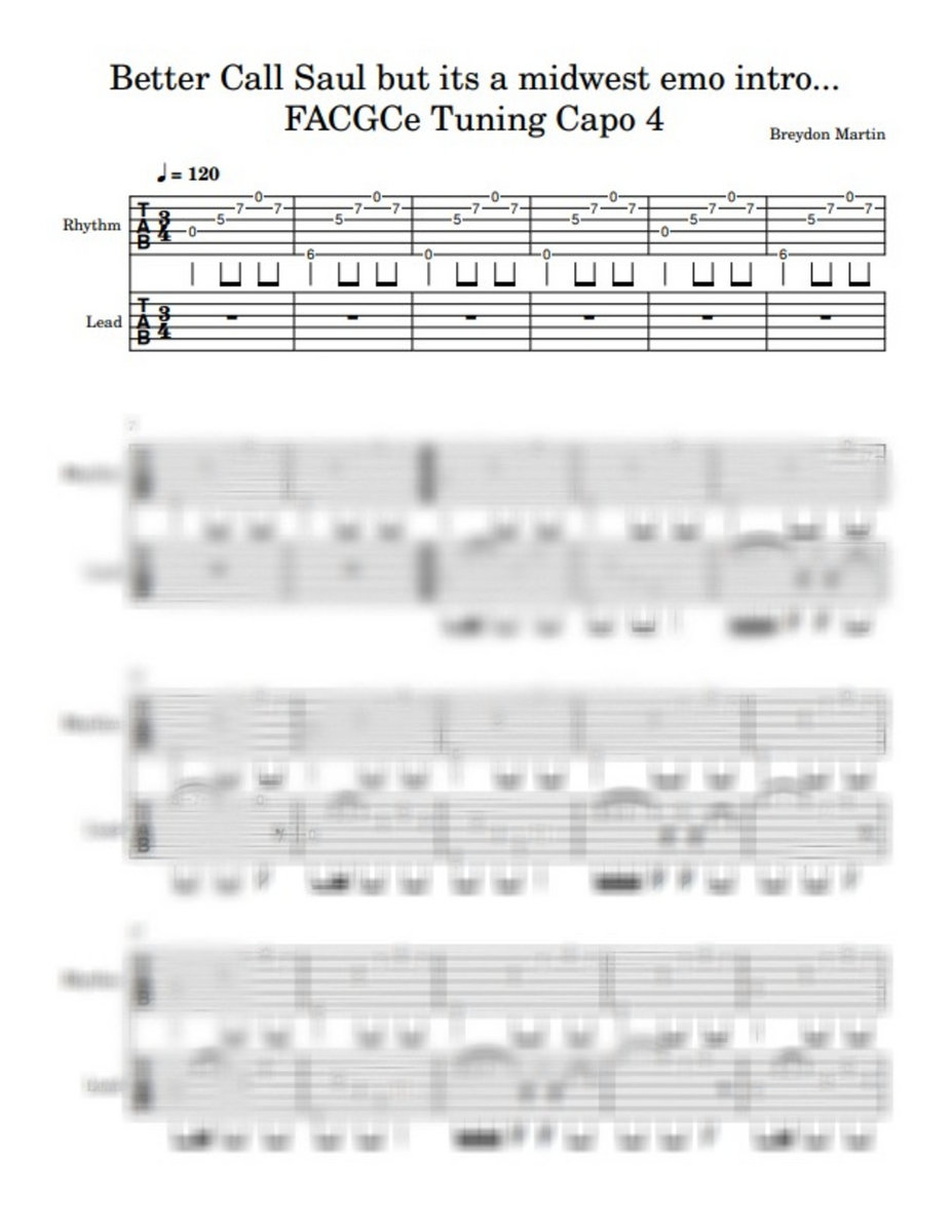 Breydon Martin Tabs Vol. 1 | Breydon Martin