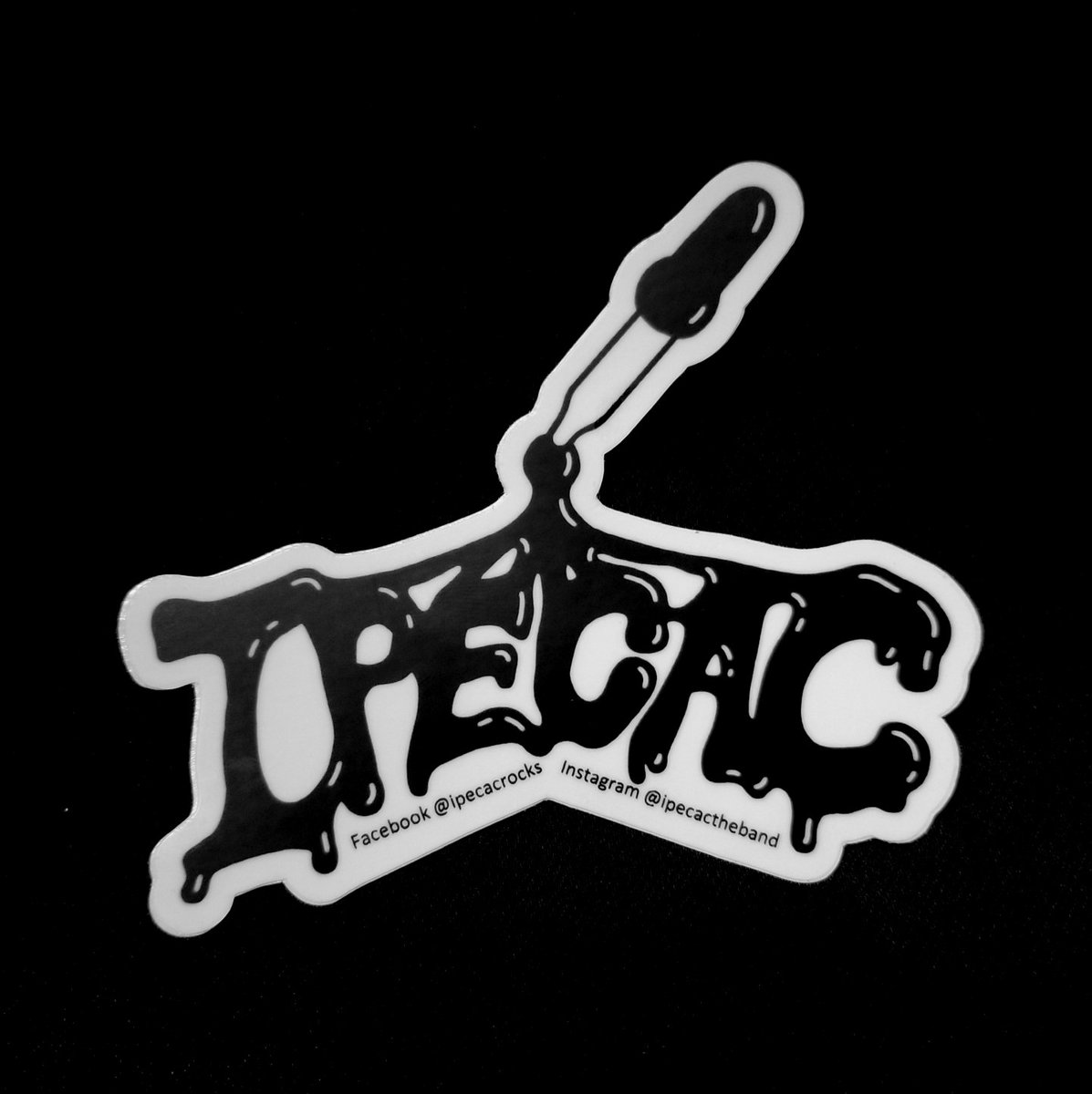 Ipecac Classic Logo Sticker | Ipecac