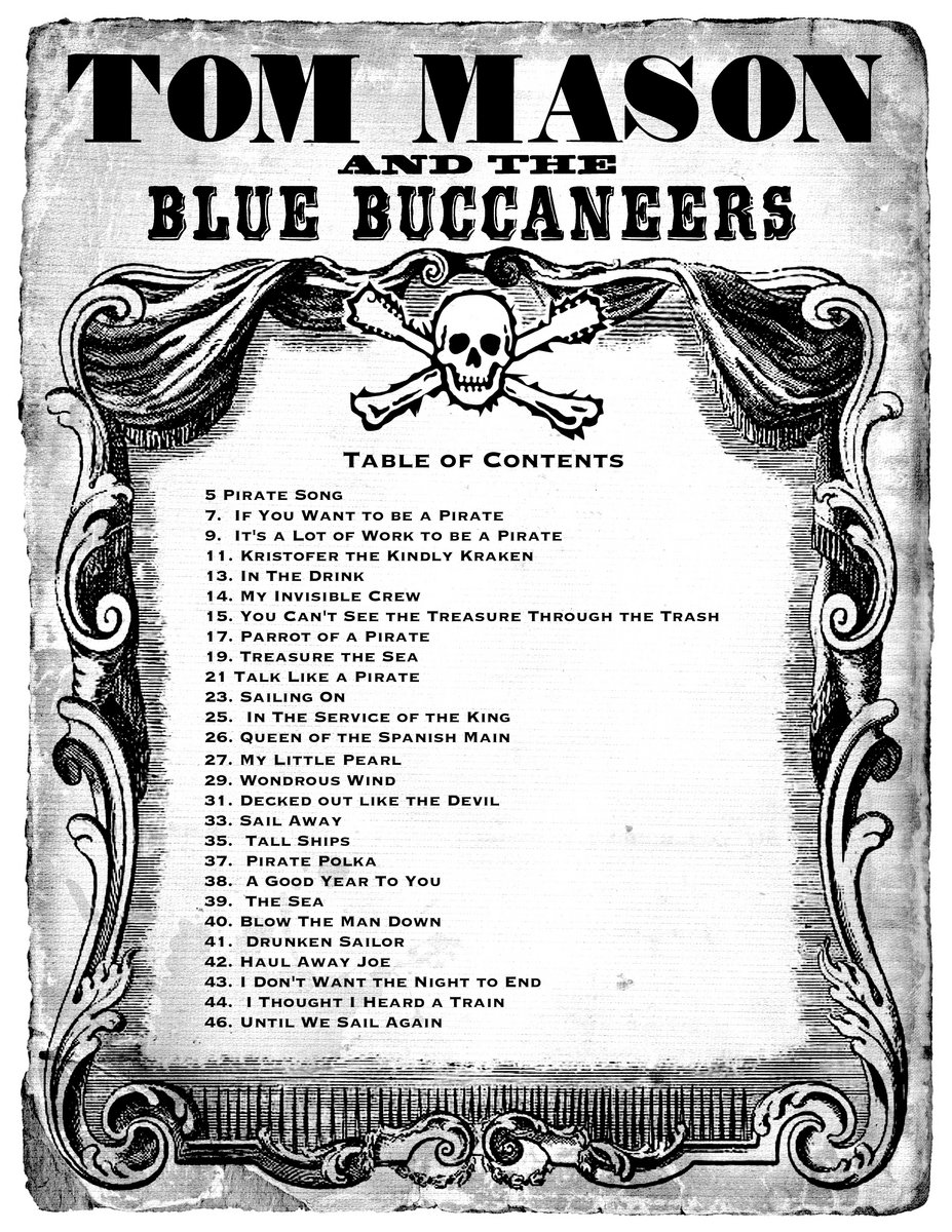 Tom Mason and the Blue Buccaneers' Seafaring Singalong Songbook | Tom Mason