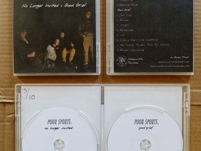 Poor Sports. - No Longer Invited + Good Grief Special Edition CD Double ...