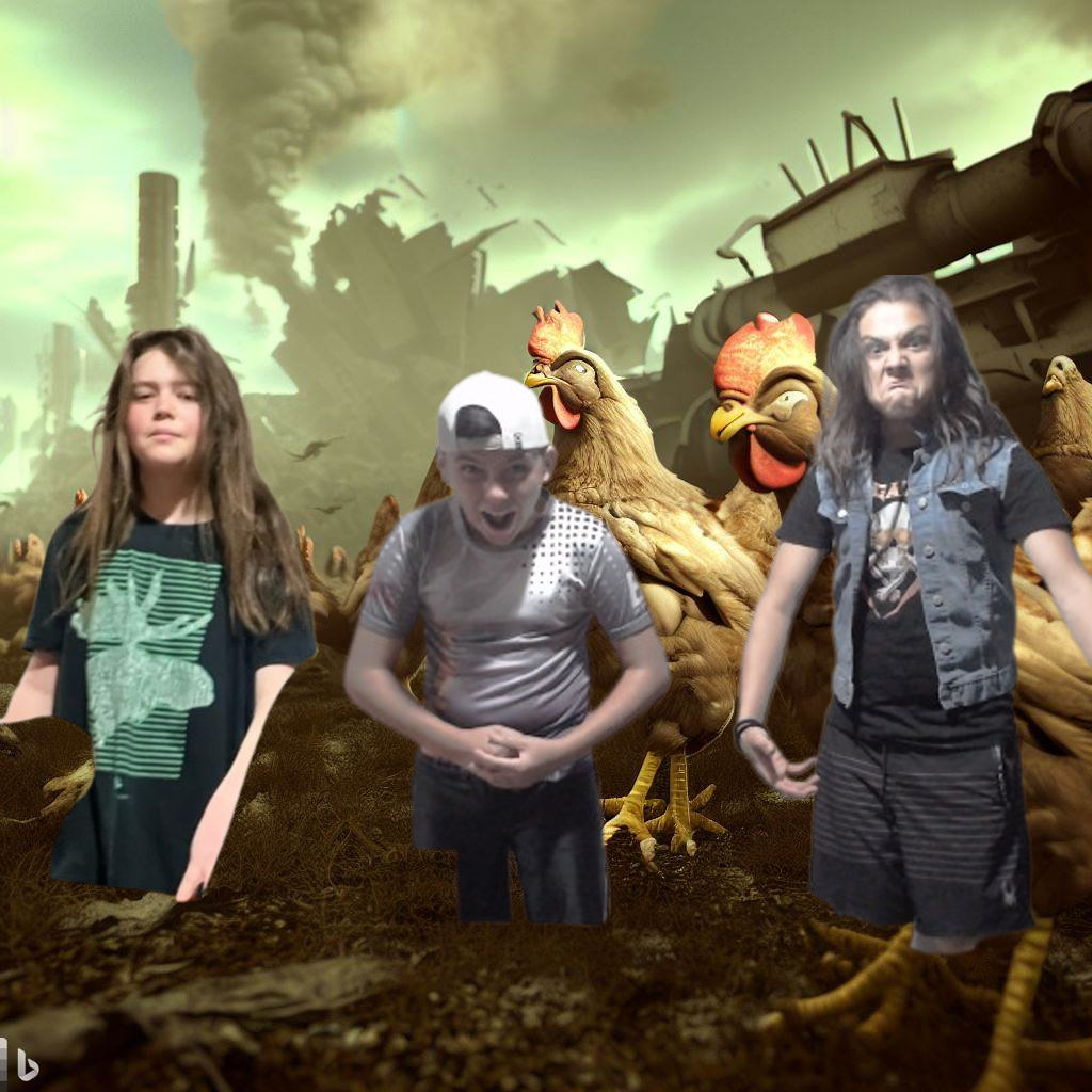 Top Chicken | Exploded Chicken