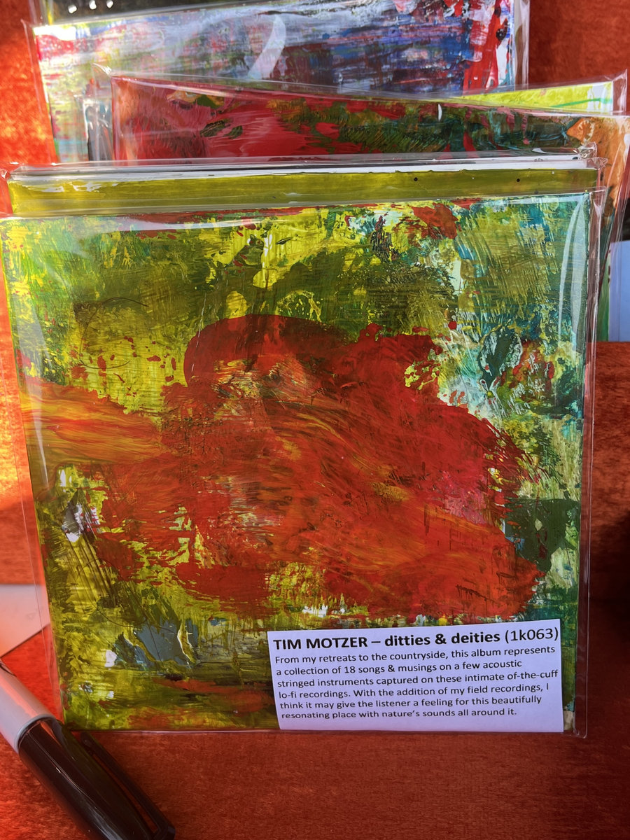 ditties & deities | Tim Motzer | Tim Motzer / 1k Recordings
