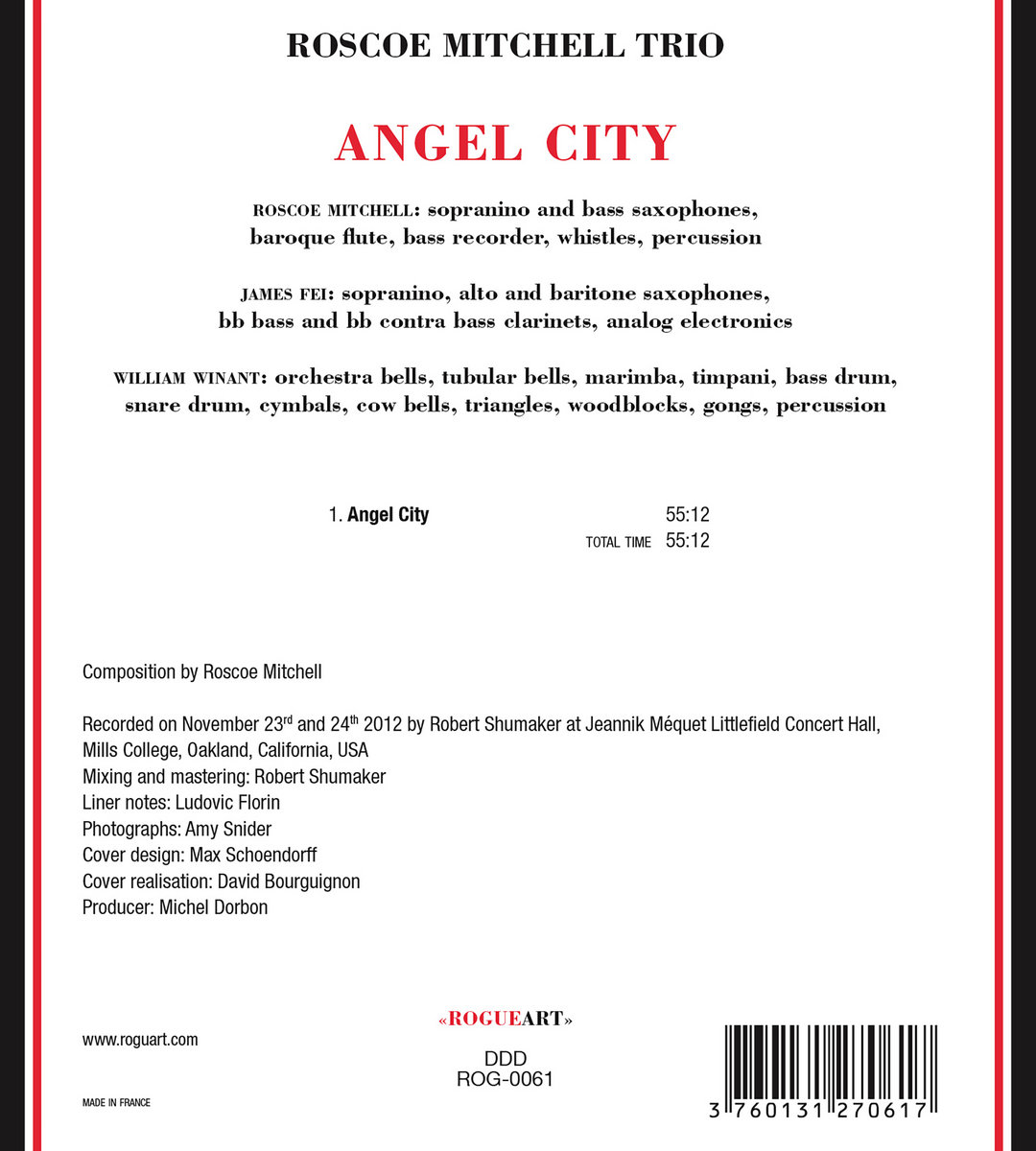 ANGEL CITY | ROSCOE MITCHELL TRIO (Roscoe Mitchell, James Fei, William ...