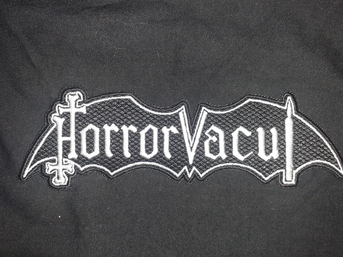 Horror Vacui Bat Shaped Embroidered Patch | Horror Vacui