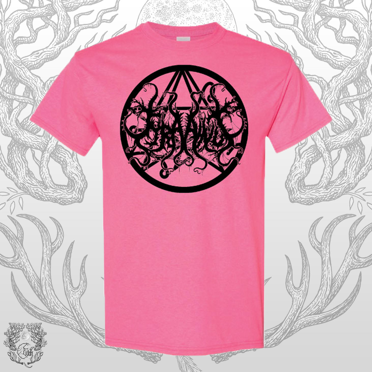 Tyrannus Squid Pink Logo S/S Tee | Fiadh Productions