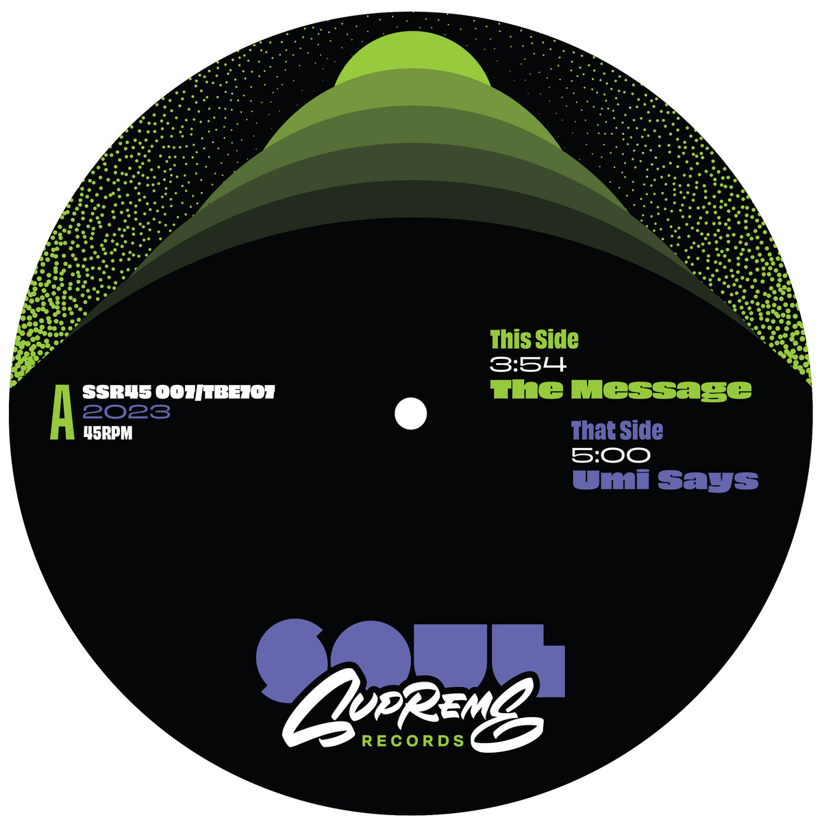 The Message / Umi Says | Soul Supreme