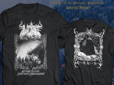 T-shirts 'Altars Of The Precipice Possession' with free logo badge. | 𝕷𝖔𝖗𝖊