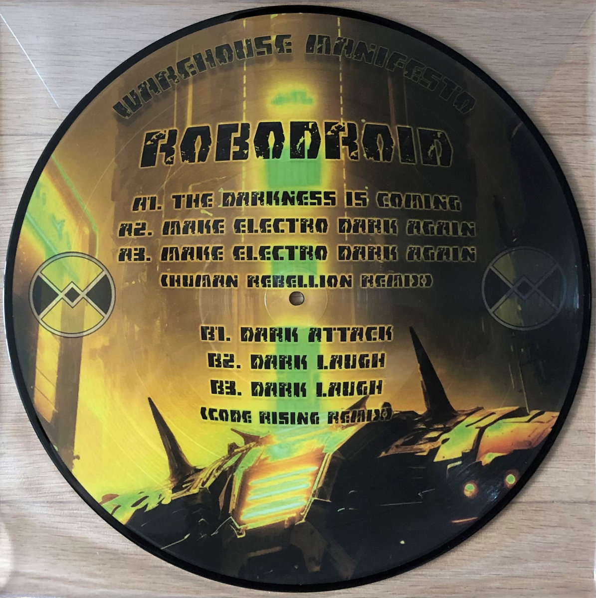 WMR003 - ROBODROID : Make Electro Dark Again ep (Limited Picture Disc ...