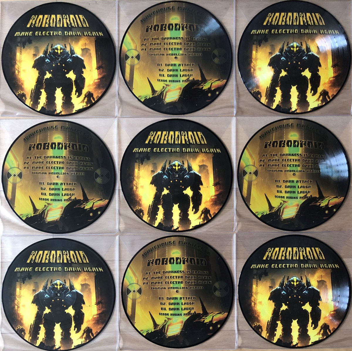 WMR003 - ROBODROID : Make Electro Dark Again ep (Limited Picture Disc ...