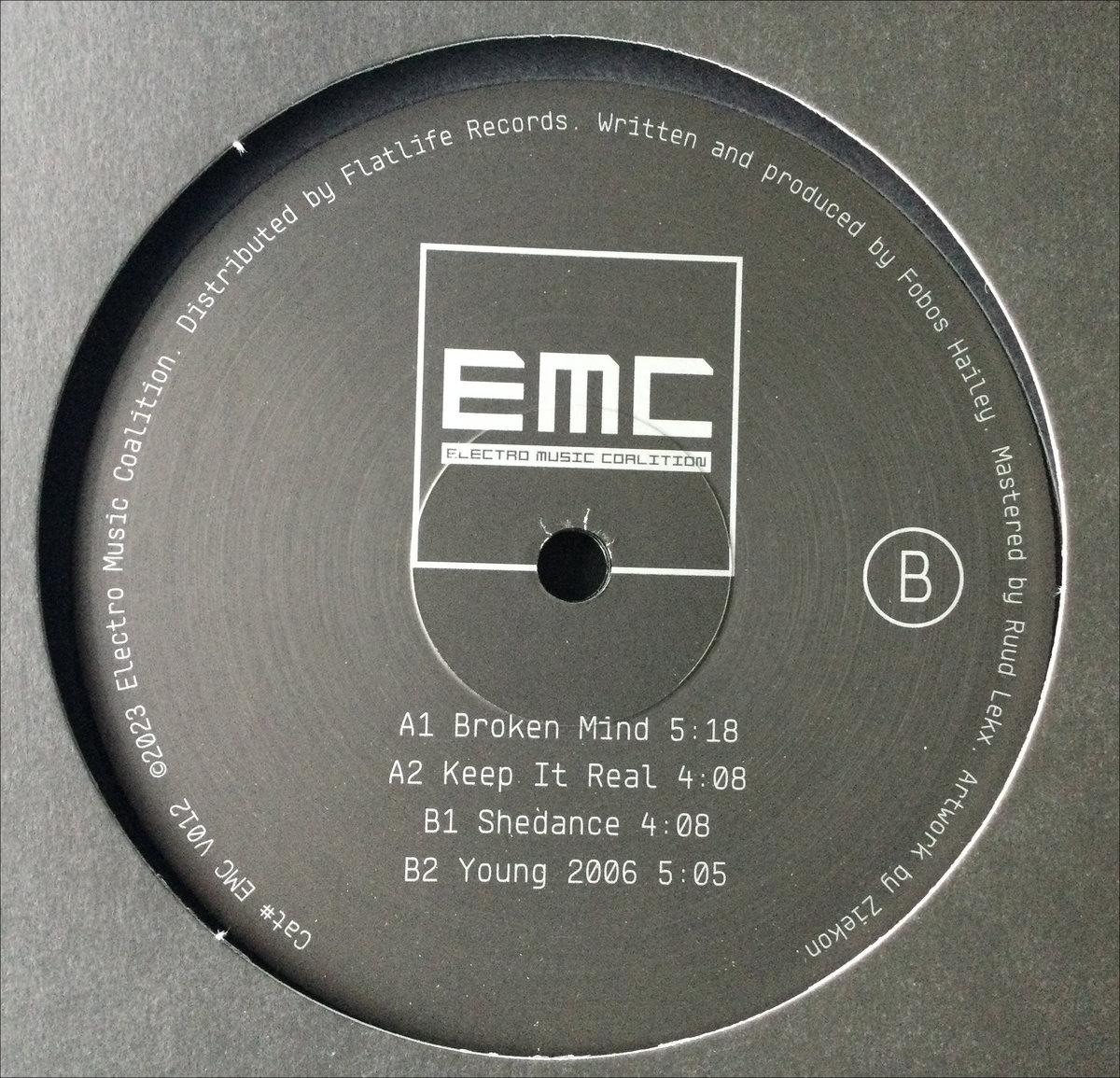 Broken Mind EP (EMCV012) (Acid Electro) (+ Digital Download Code ...