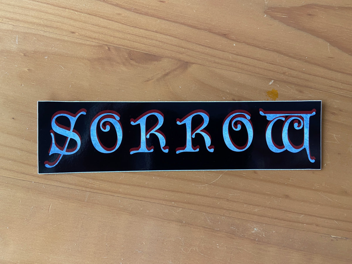 8" Logo Sticker | Sorrow