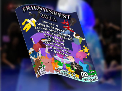friendsfest '23 poster | friend's house records