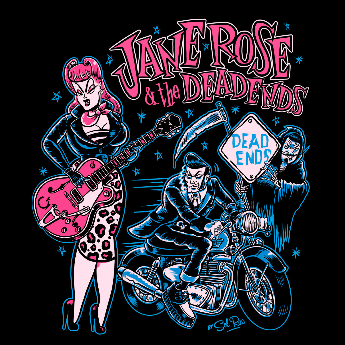 Ringer Tee | Jane Rose and The Deadends