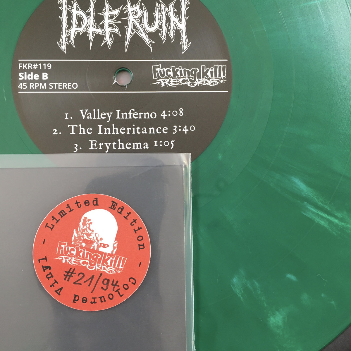 BOUNDLESS CHAOS / IDLE RUIN - "Malefactors" Split | FKR#119 - BOUNDLESS CHAOS / IDLE RUIN ...