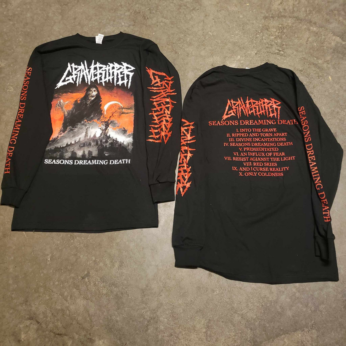 SEASONS DREAMING DEATH Longsleeve | GraveRipper