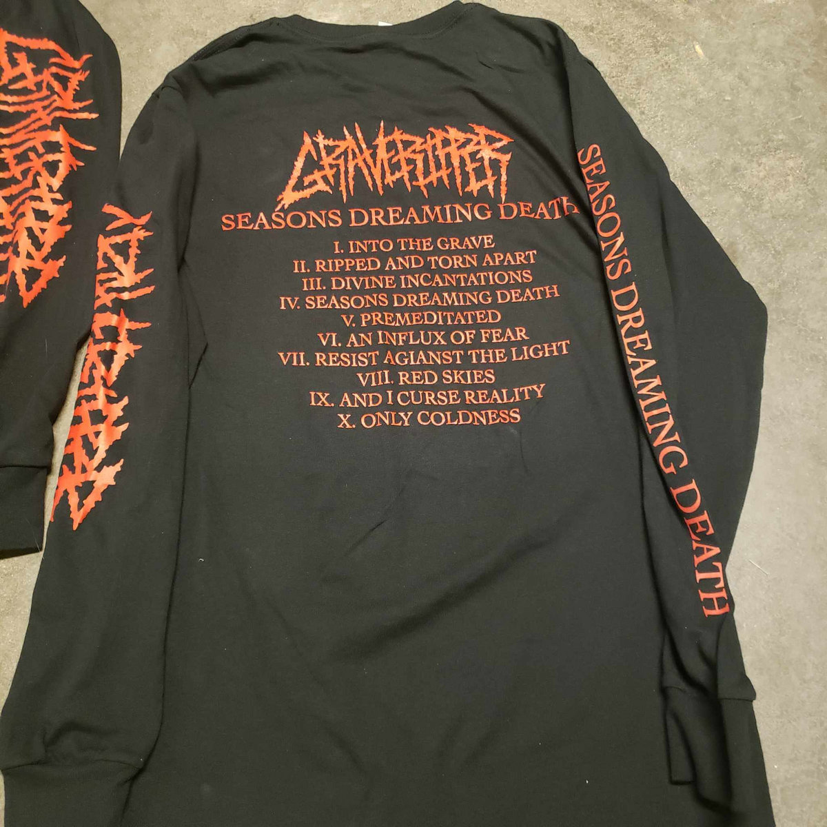 SEASONS DREAMING DEATH Longsleeve | GraveRipper