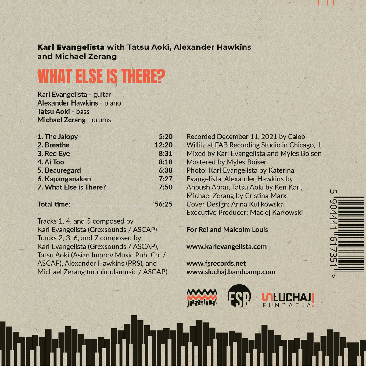 What Else Is There | Karl Evangelista feat. Alexander Hawkins, Tatsu ...