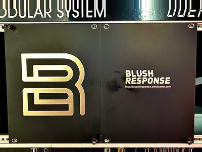 20HP BR Blank Eurorack Panel | BLUSH RESPONSE