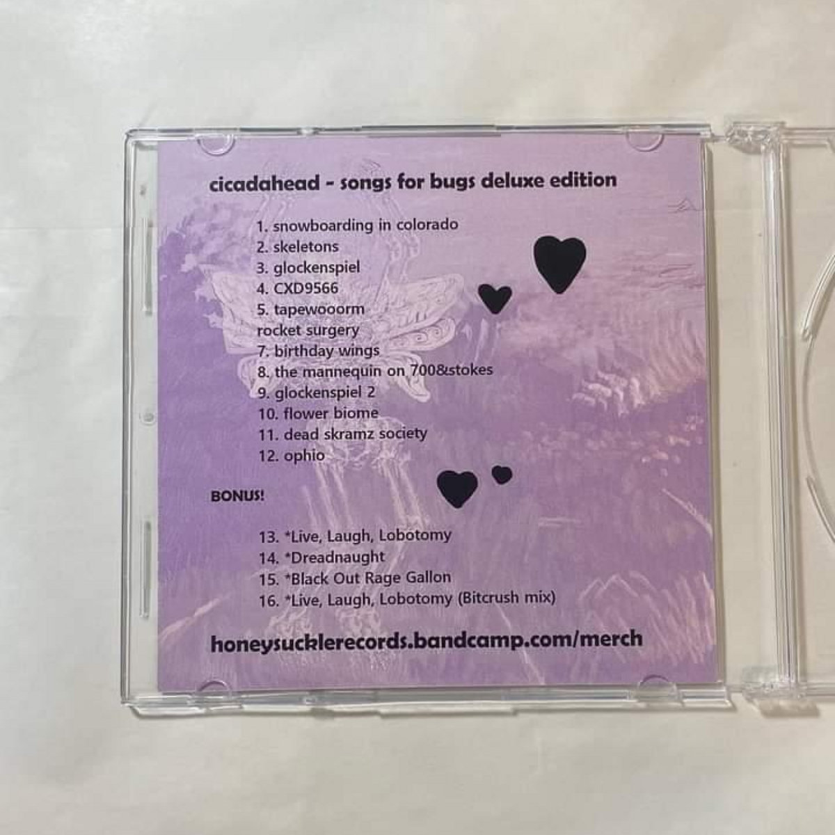 Songs for Bugs (Deluxe Edition) | Cicadahead | Honeysuckle Records