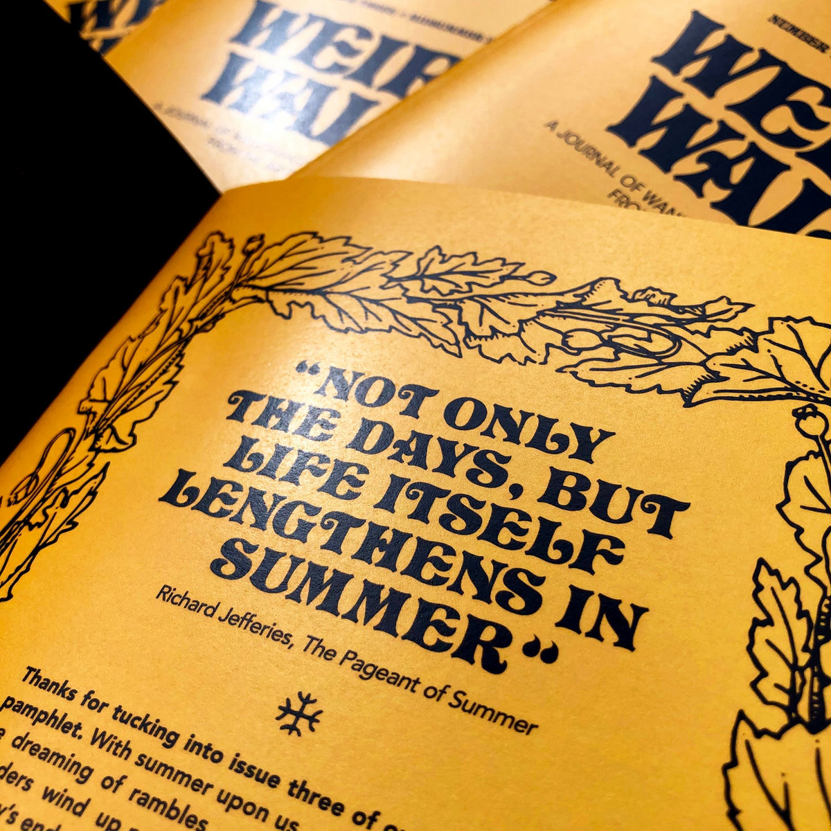 WW Zine Issue Three | Leyline