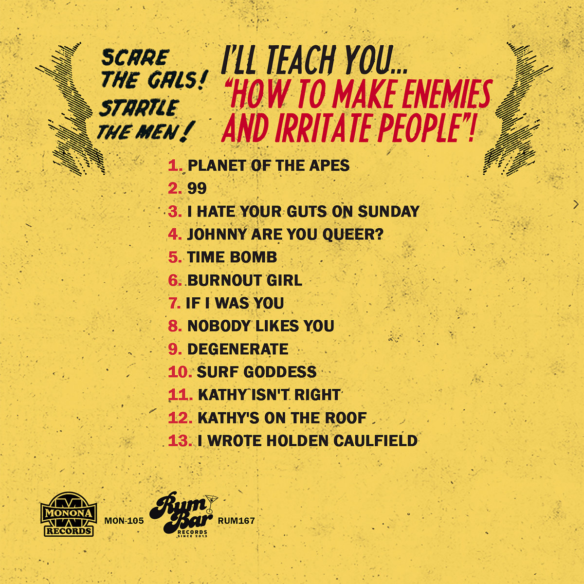 How To Make Enemies And Irritate People (30th Anniversary Re-mix and ...