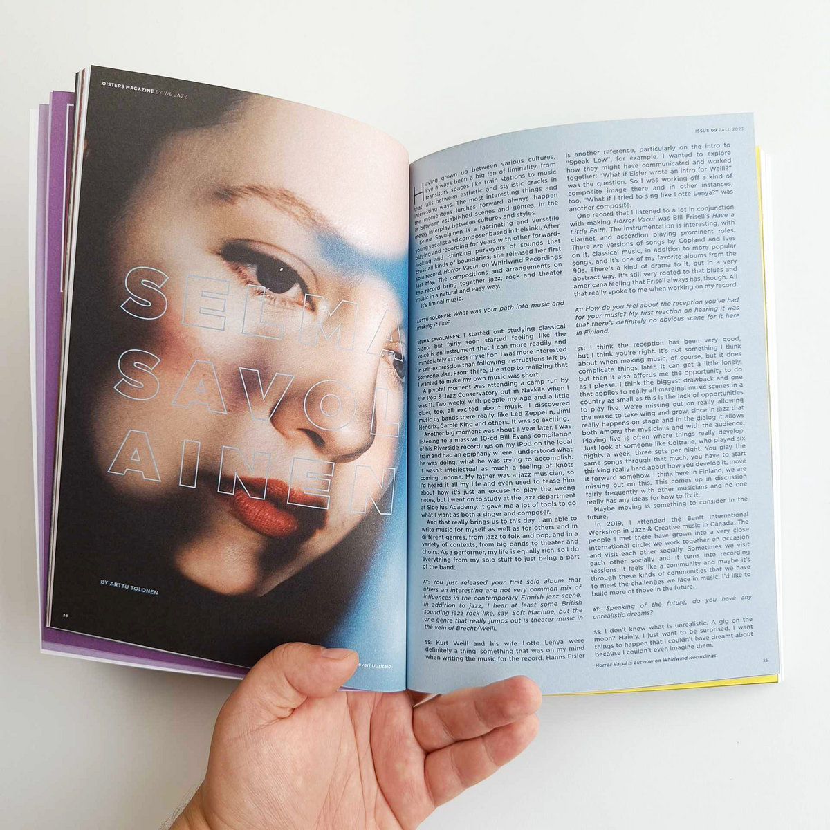 We Jazz Magazine / Fall 2023 "Oisters" | We Jazz Records