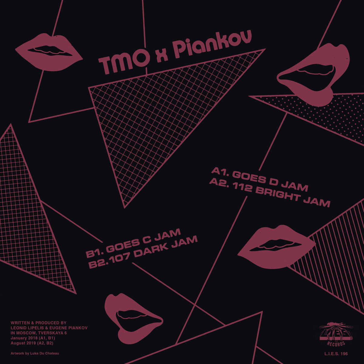 TMO x Piankov s/t 12 inch | TMO x Piankov | L.I.E.S. Records