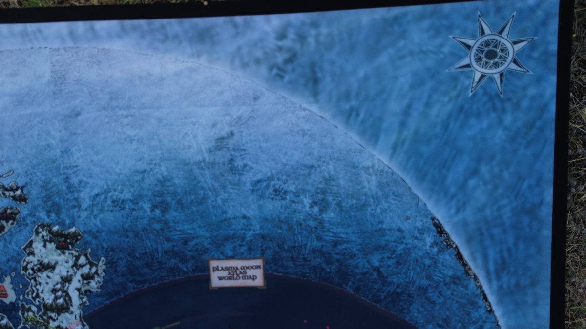 World Atlas by Plasma Moon Banner 2m x 2m | Mountaindub