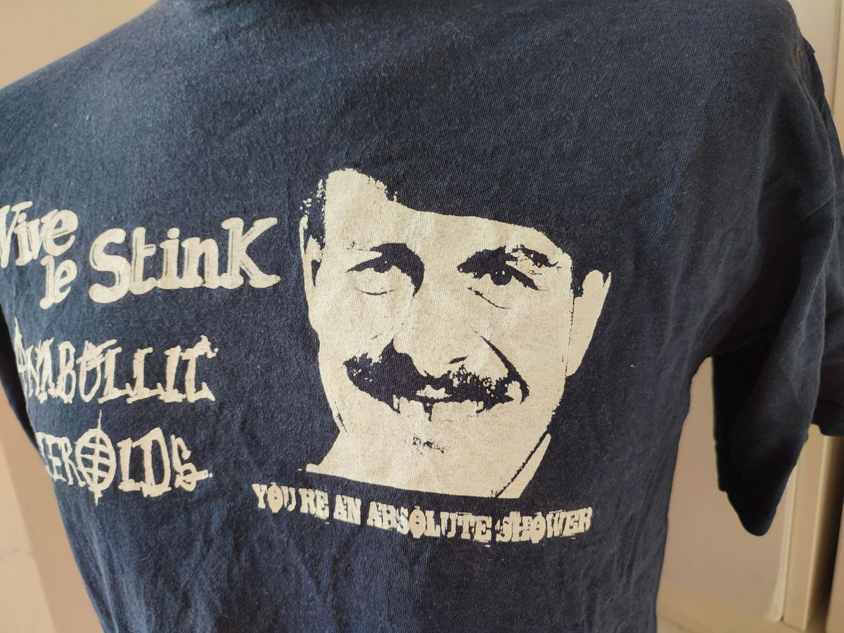 'Terry Thomas' - T-Shirt Black / Navy | Anabollic Steroids