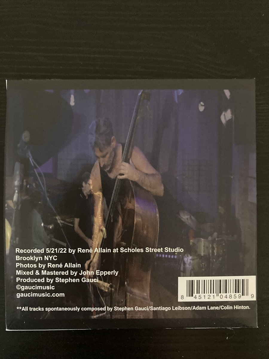 Stephen Gauci/Santiago Leibson/Adam Lane/Colin Hinton, Live at Scholes ...