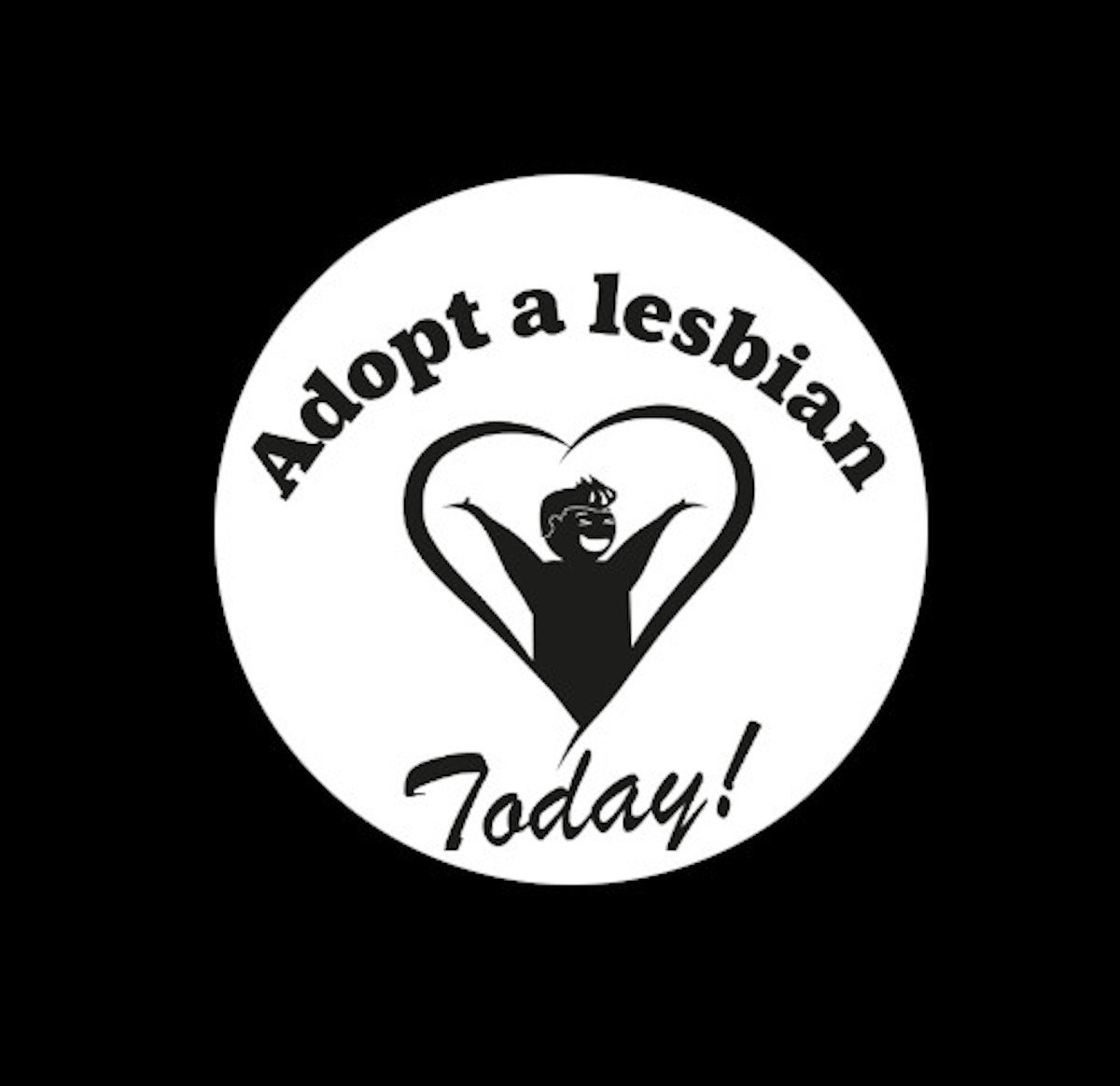 Adopt a Lesbian Sticker | Grace Petrie