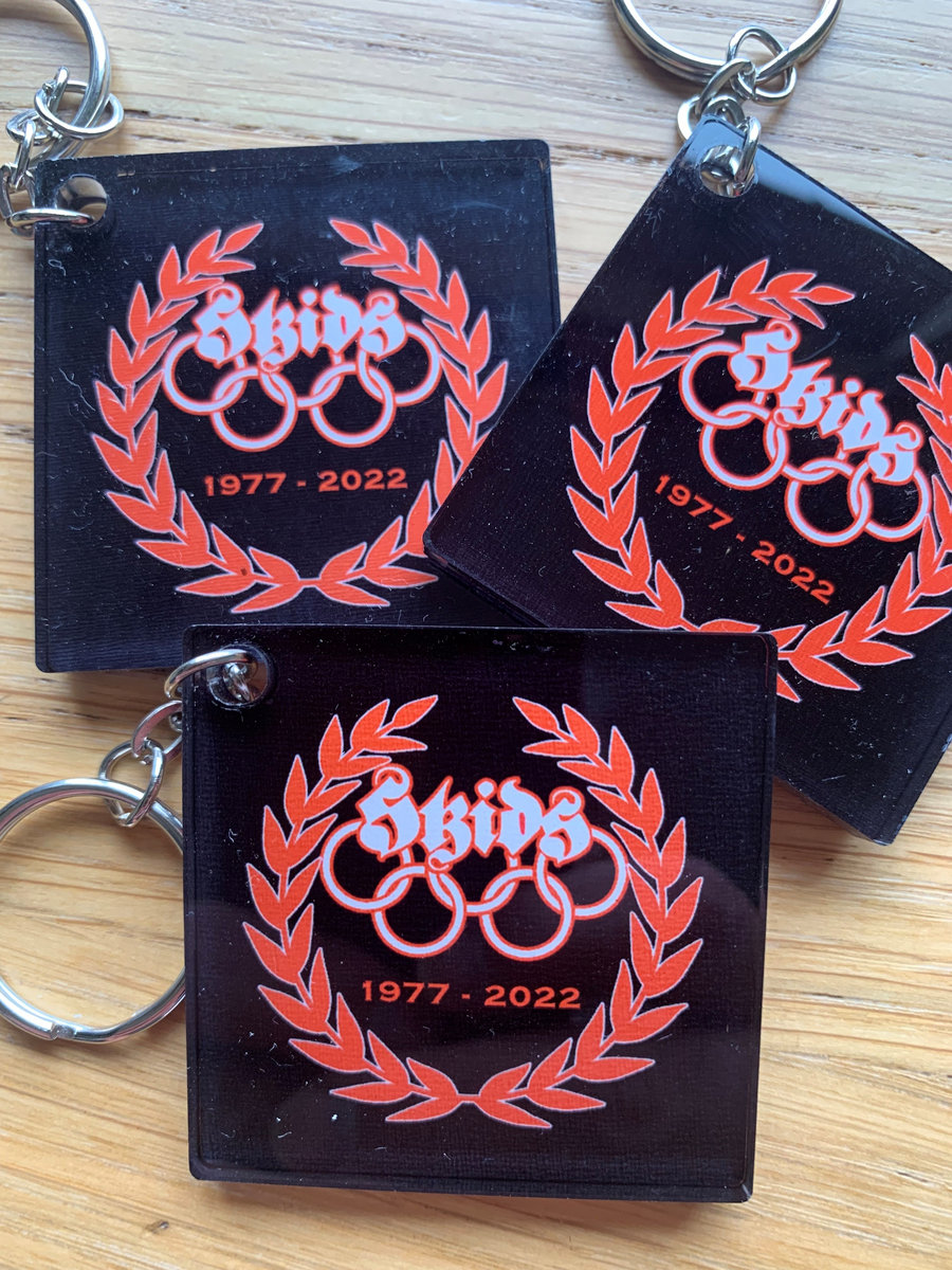 Skids Logo Keyring 1977 - 2022 (FREE UK shipping) | Skids