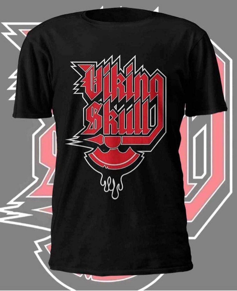 Viking Red design Logo | Viking Skull