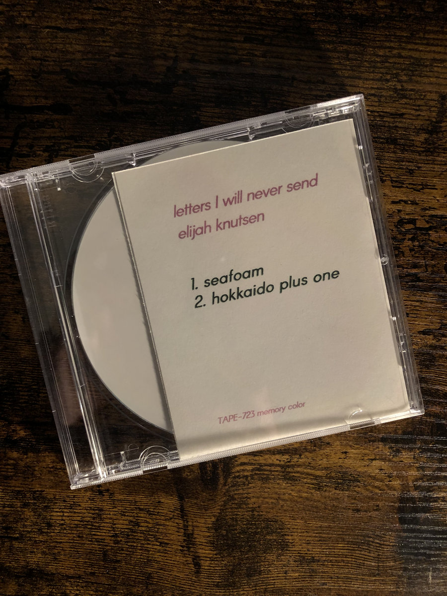 letters I will never send | Elijah Knutsen | Memory Color