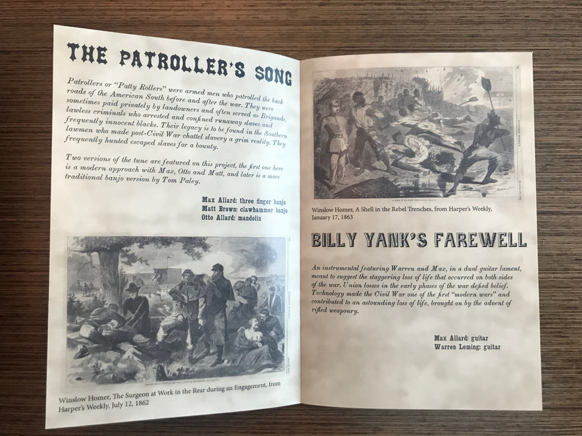 A Rich Man's War and a Poor Man's Fight: Songs and Tunes Inspired by ...